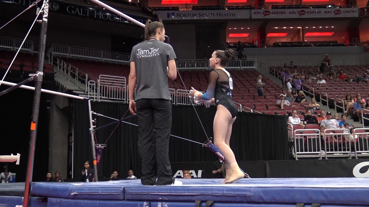 Julianne Huff – Uneven Bars – 2019 GK U.S. Classic – Junior Competition ...