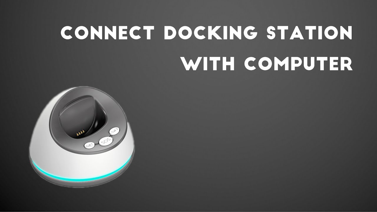 How to connect DS2 docking station with computer - YouTube