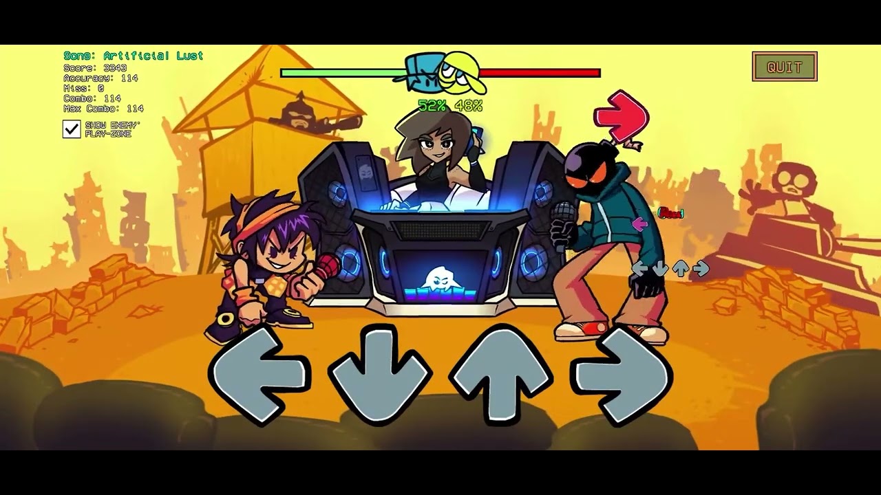 FNF Gameplay Artificial lust - YouTube