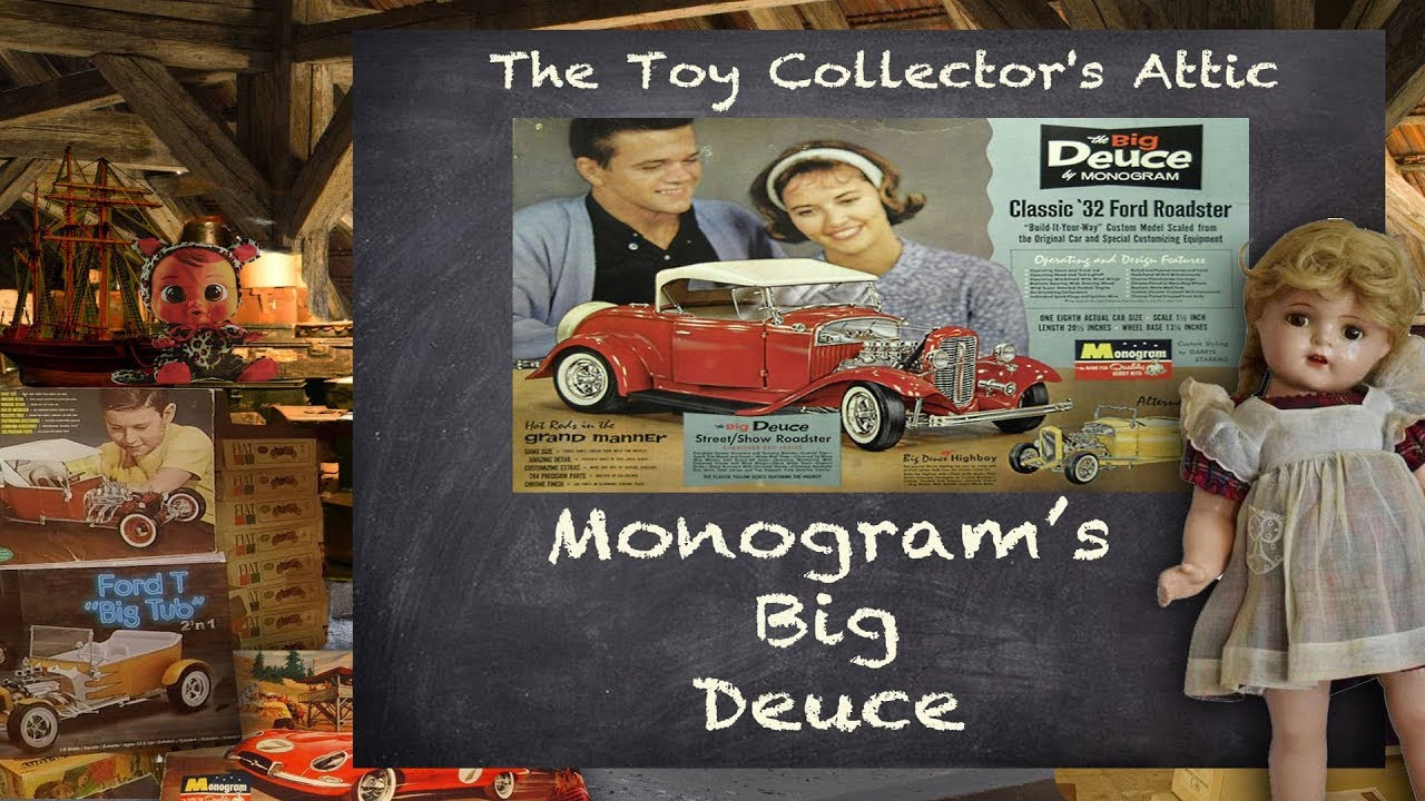 Monogram's Big Deuce 1/8 scale Hot Rod in the Toy Collectors Attic ...