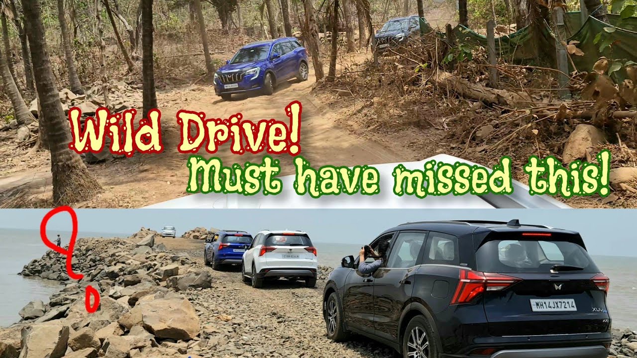 FWD Vs AWD on the Beach!⚡️underbody view while off-road driving over ...