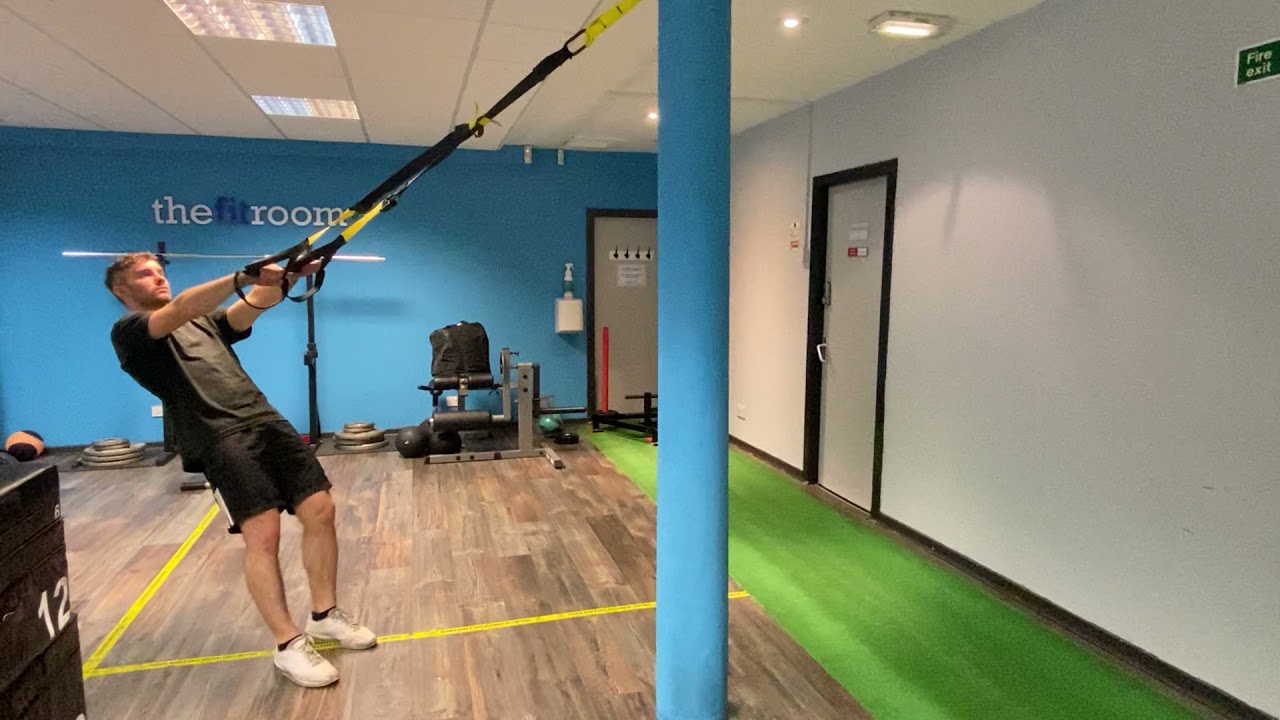 TRX Supine Row - YouTube