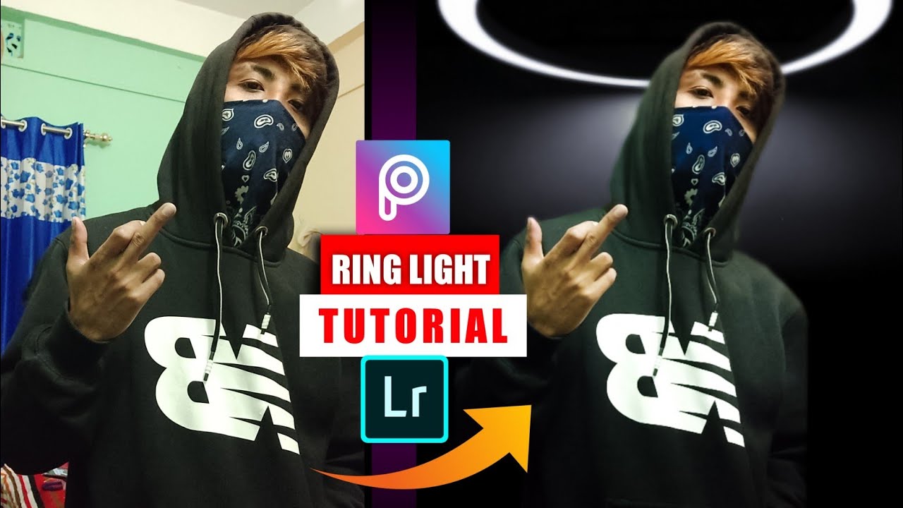 How To Edit Ring Light Photo In Picsart🔥 | TikTok Ring Light Photo ...