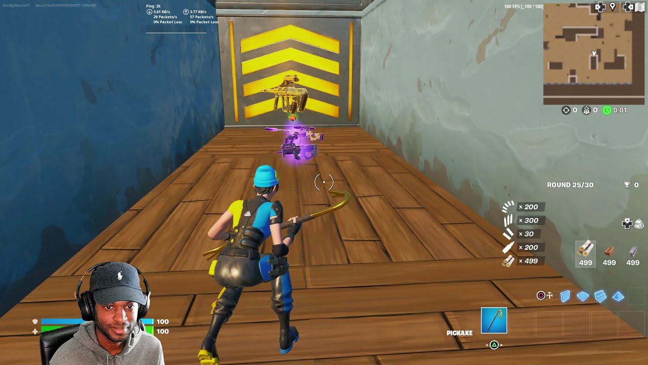 GOLD CROW Gameplay In Fortnite - YouTube