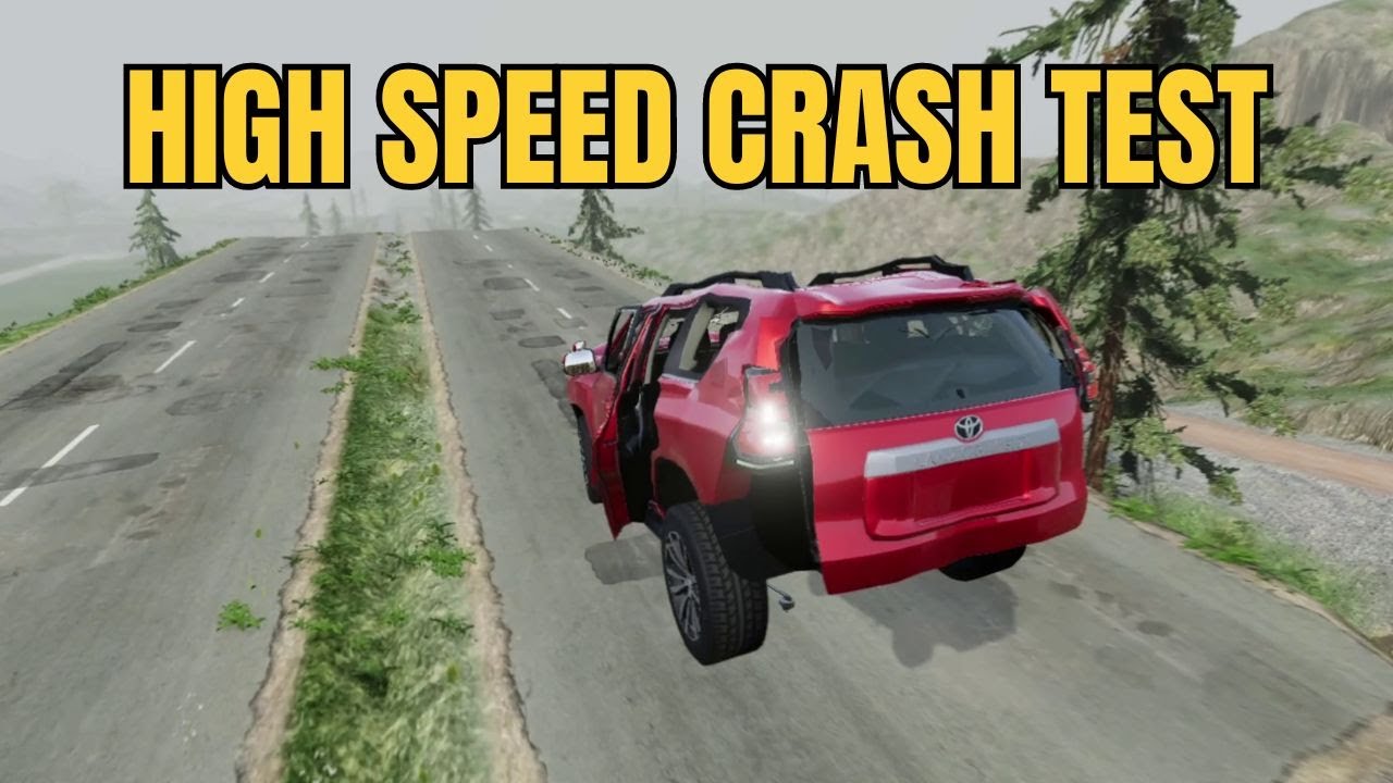 Extreme Car Durability Test In Beamng Drive - YouTube