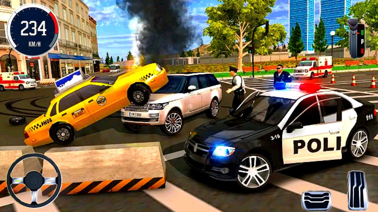 Police Car Chase Cop Simulator - Cop Duty Warzone - Android GamePlay # ...