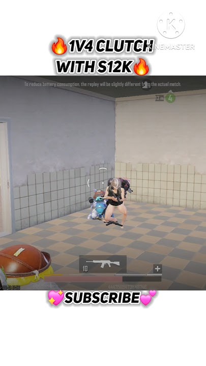 🔥1v4 Clutch With S12K🔥#1v3 #s12k #shogun #jonathan #bmps #bgmi #pubg #pubgmobile #pubgm #montage ...