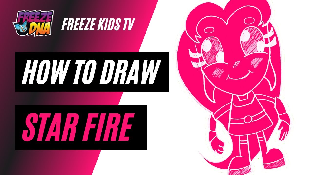 How to Draw StarFire Cute & Fun Step by Step - YouTube
