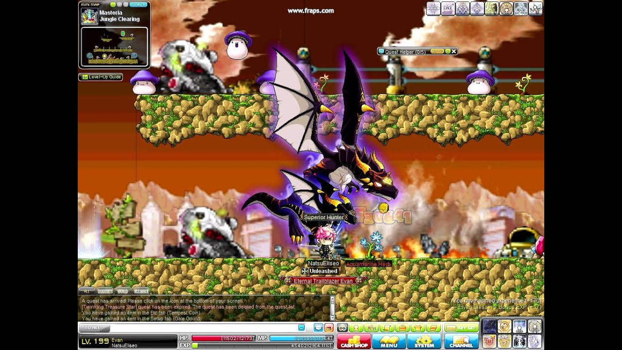 MapleStory Evan Hyper Skill Attack Rate. - YouTube