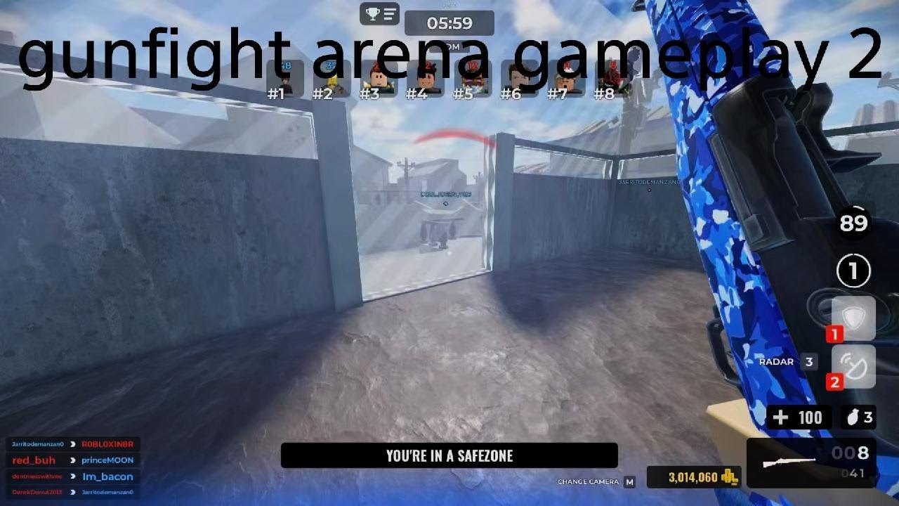 Roblox gunfight arena gameplay 2 - YouTube