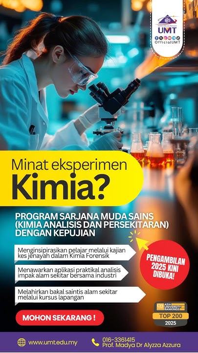 UMT@26/2/2025 | Minat Eksperimen Kimia? #umt #eksperimen #kimia #sarjanamuda - YouTube