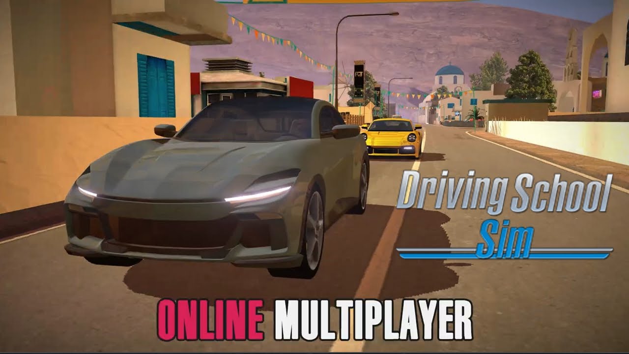 New UPDATE! Driving School Sim Online Chase Mode by Ovilex Soft - YouTube