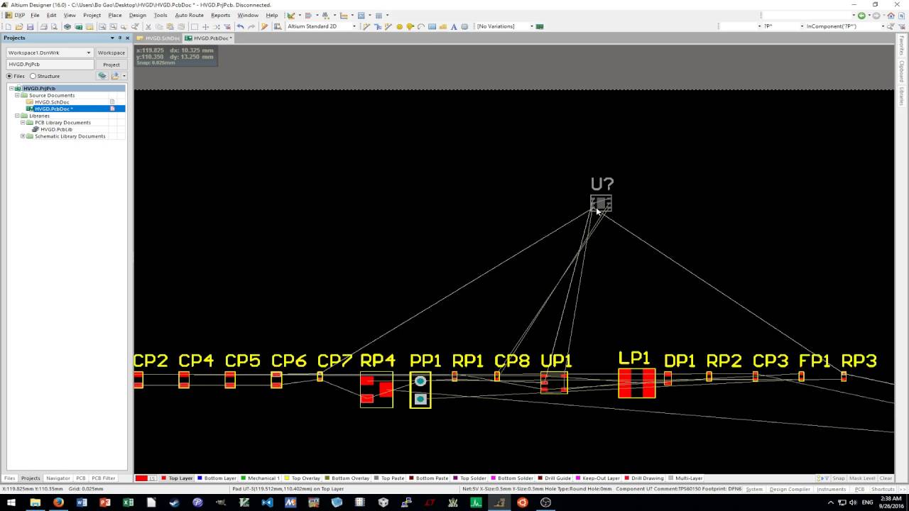Altium Designer Tutorial 2 -- Placement, Layout and Gerber Generation ...
