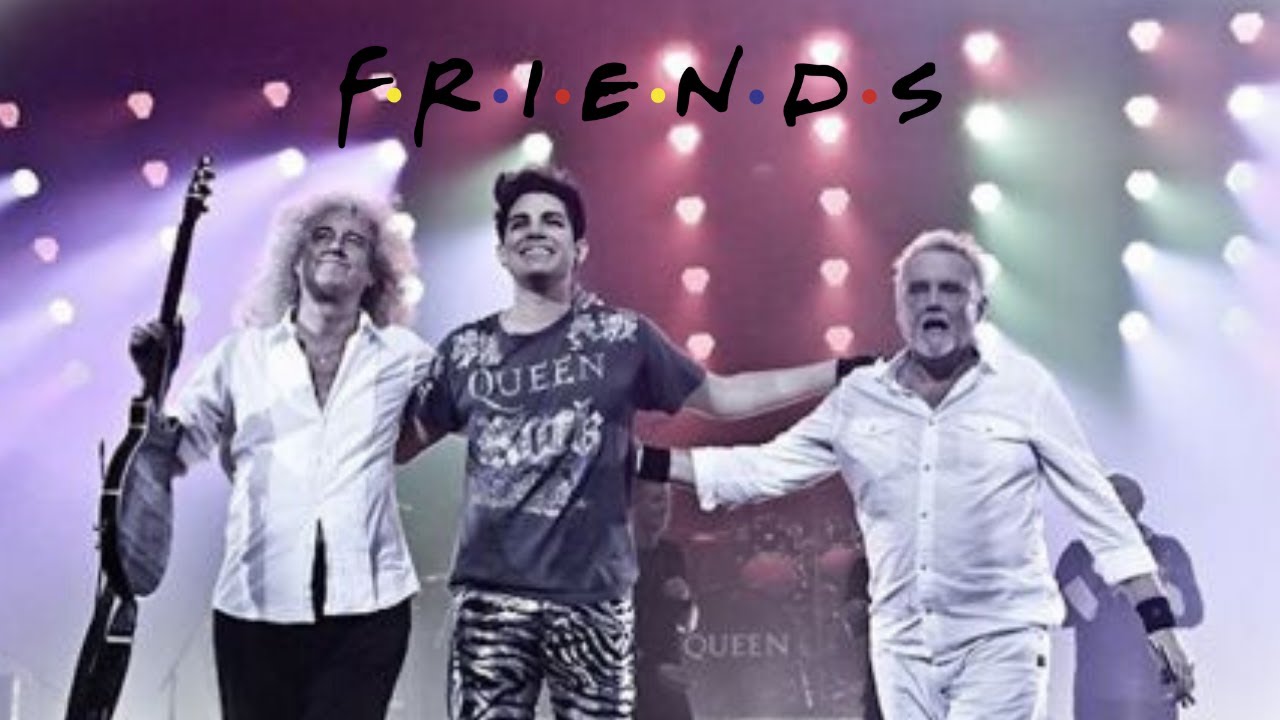Queen + Adam Lambert as the Friends Intro - YouTube