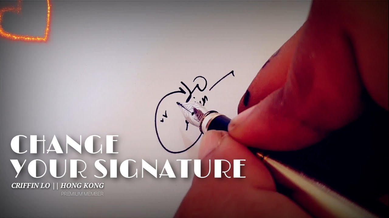 HOW TO SIGN AN AUTOGRAPH - YouTube