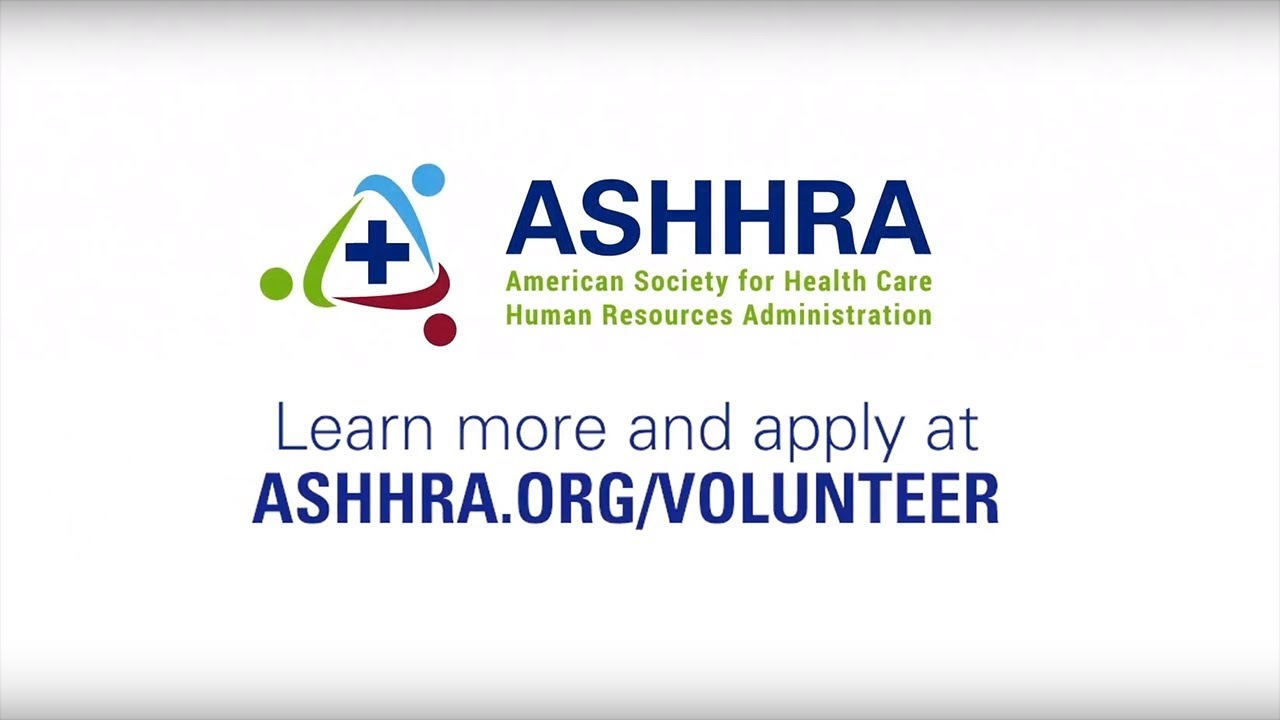 Be an ASHHRA Volunteer - YouTube