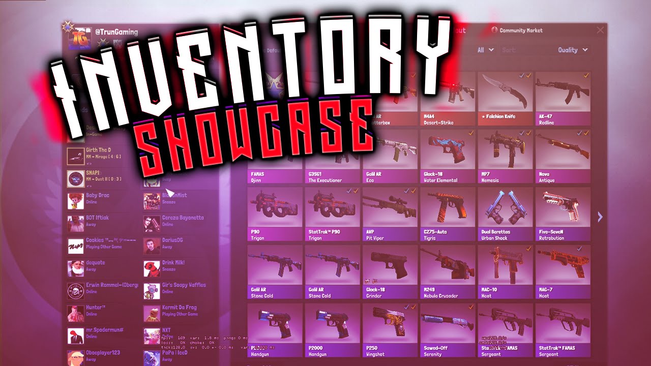 CS:GO - My Inventory Showcase! (2016) - YouTube