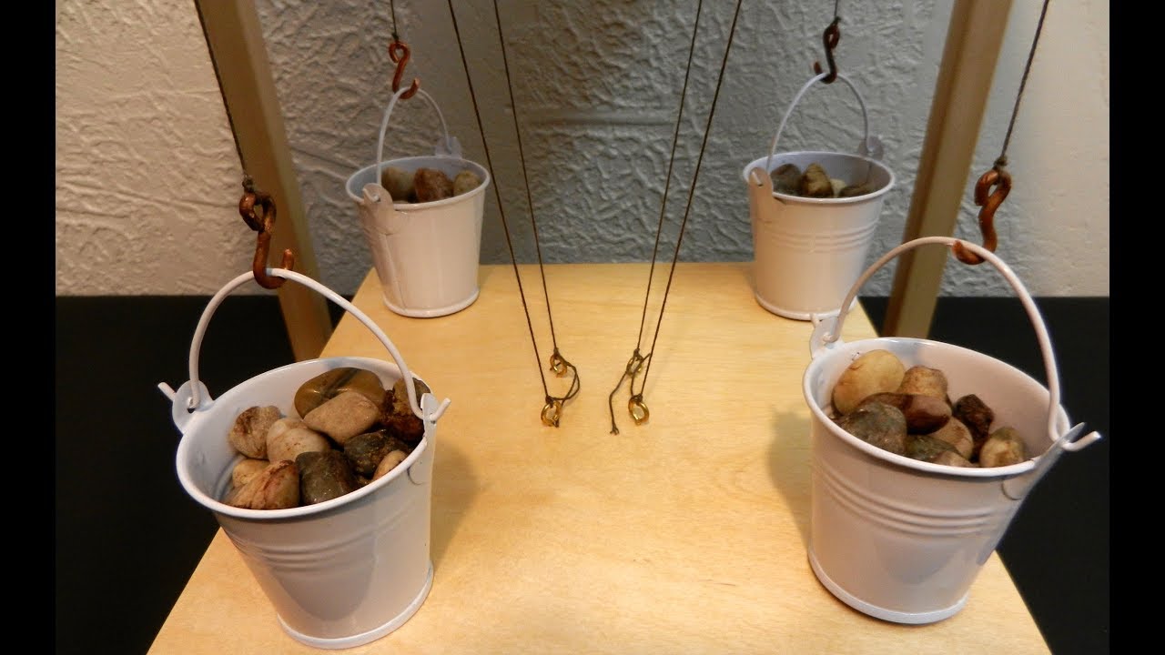 First Tensegrity table - YouTube