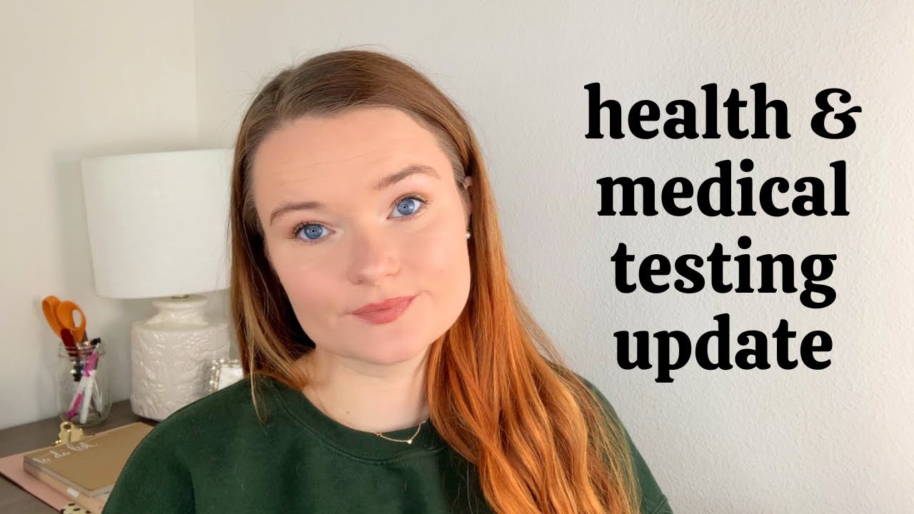 testing results & health updates | August 2022 - YouTube