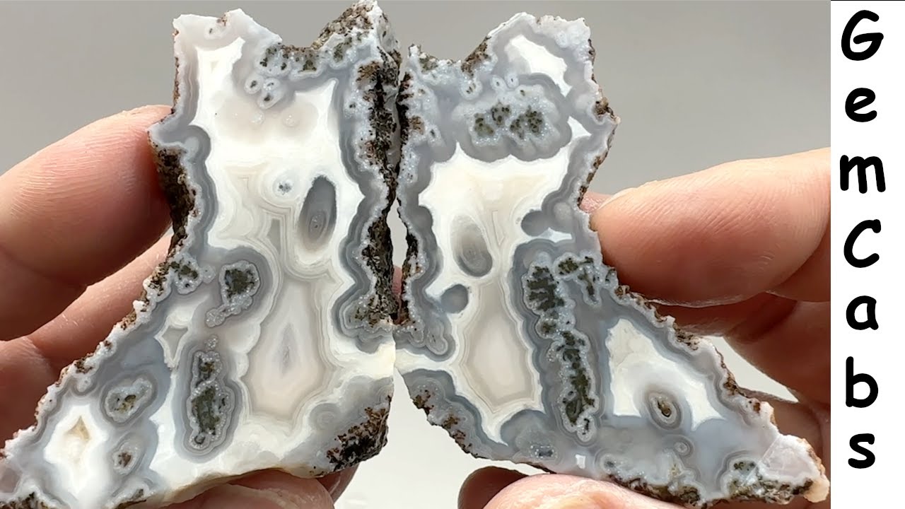 Group of Arizona Gila Bend Mountain Agates Cut Open to Reveal the ...