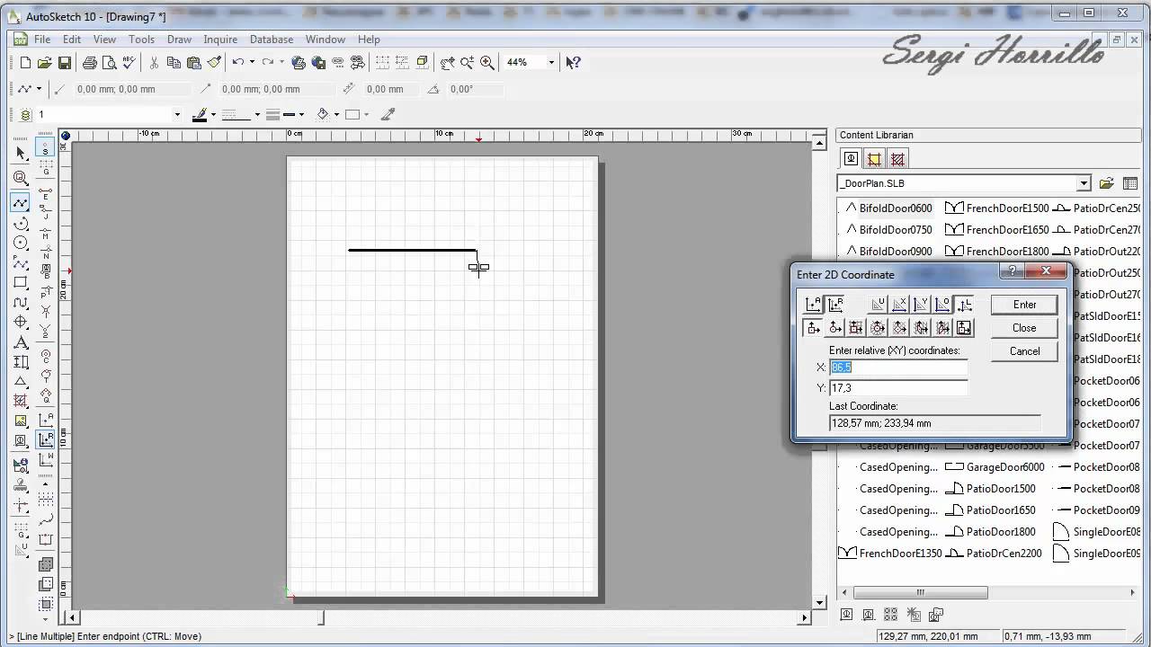 exercici 9 (Autosketch) - YouTube
