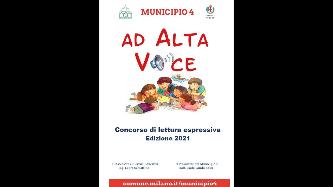 "Ad Alta Voce" Edizione 2021 - Concorso di Lettura per le Scuole ...