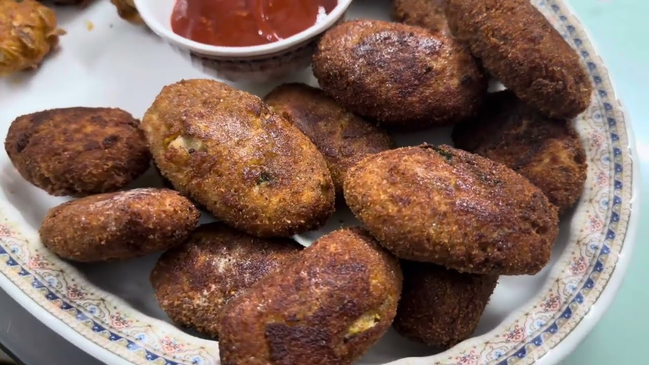 Chicken cutlet (special) Shee&sha food specials - YouTube