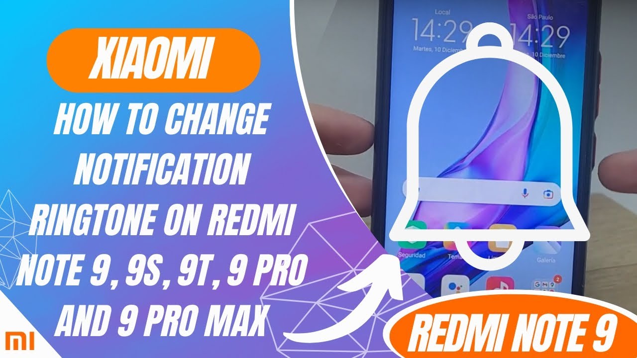 How to change notification ringtone on Redmi Note 9, 9S, 9T, 9 Pro and ...