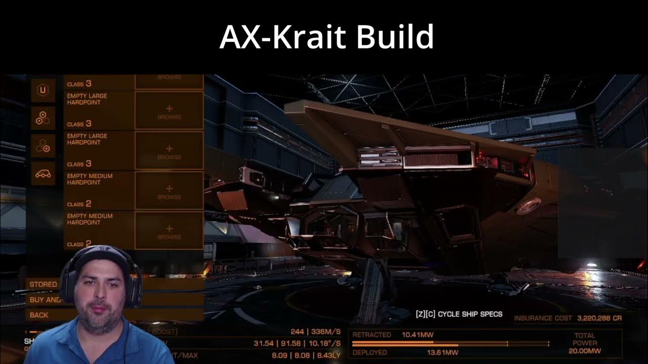 AX Krait MK2 Build | Elite Dangerous - YouTube