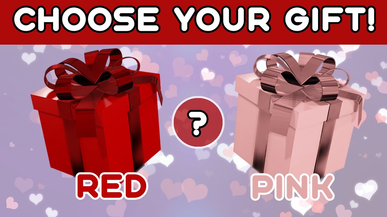 Choose your gift... 🎁 What color do you choose? 🎁 - YouTube
