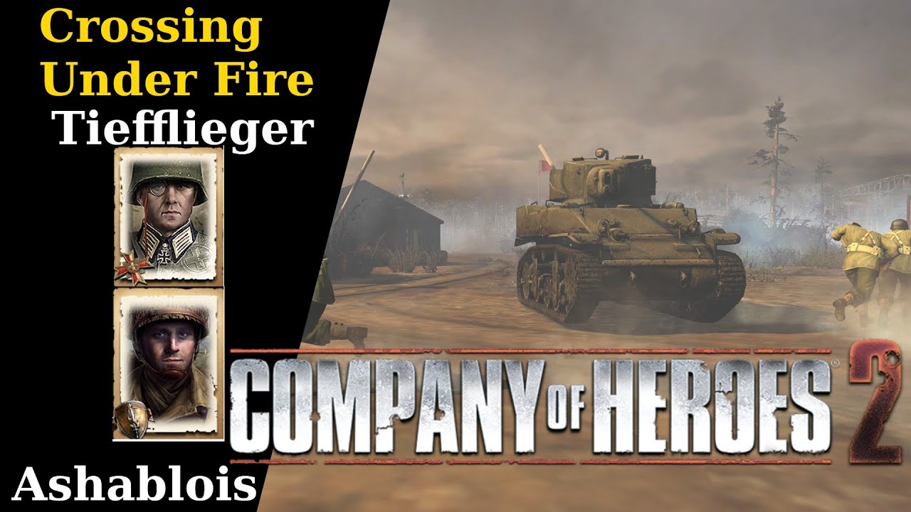 [Coh2][WM v USF] Propagandacast #2727 Tiefflieger v Ashablois - YouTube