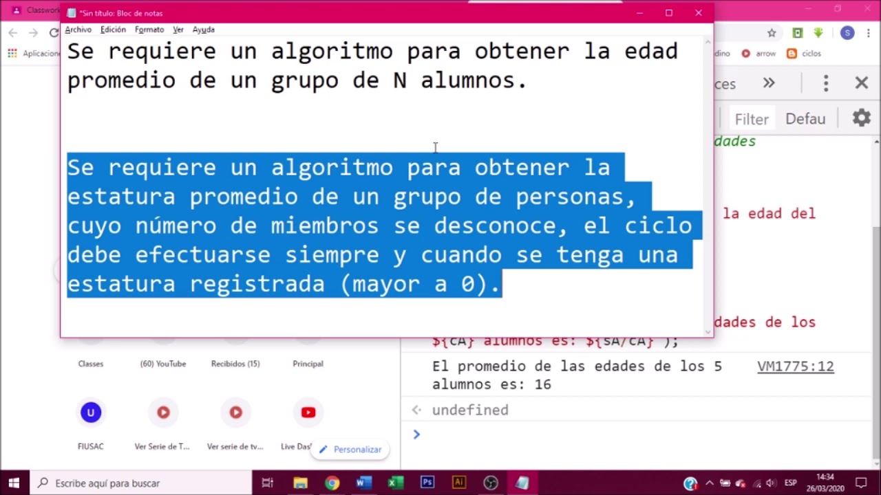 JavaScript - Problemas resueltos con ciclos - YouTube