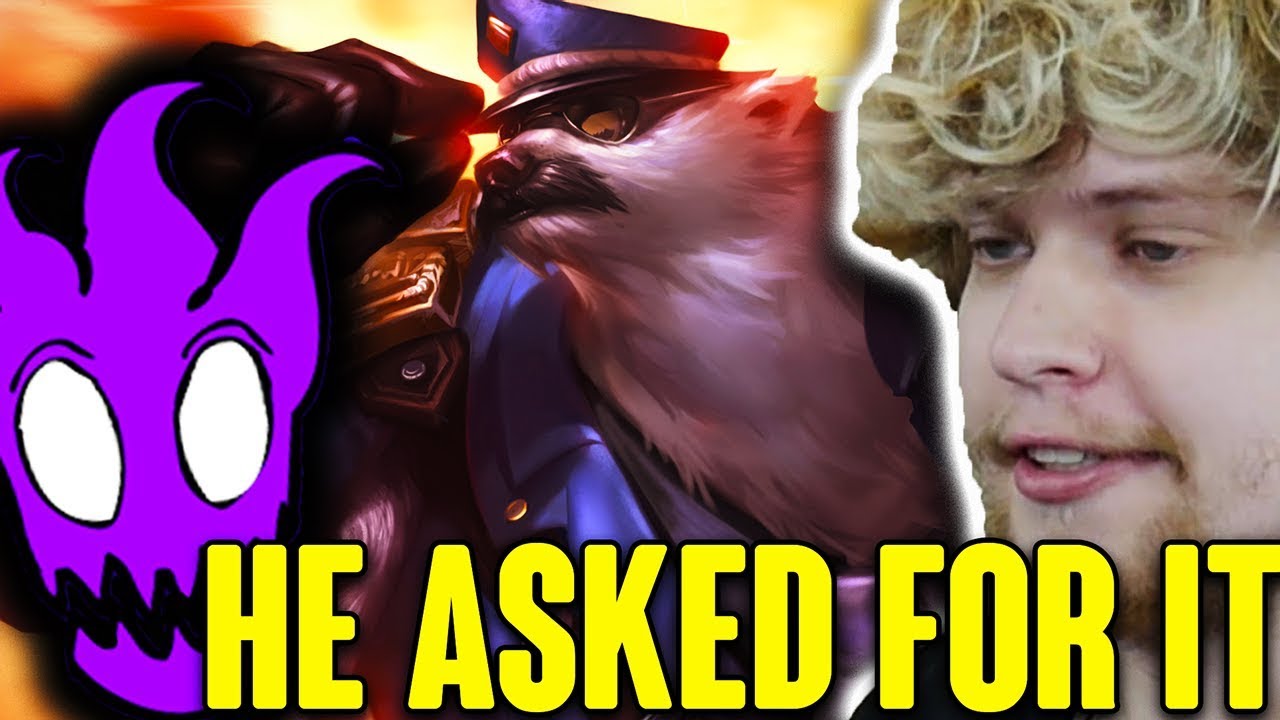 HE ASKS ME TO PLAY AP VOLIBEAR INTO HIM | Darkk Mane is in the title of ...