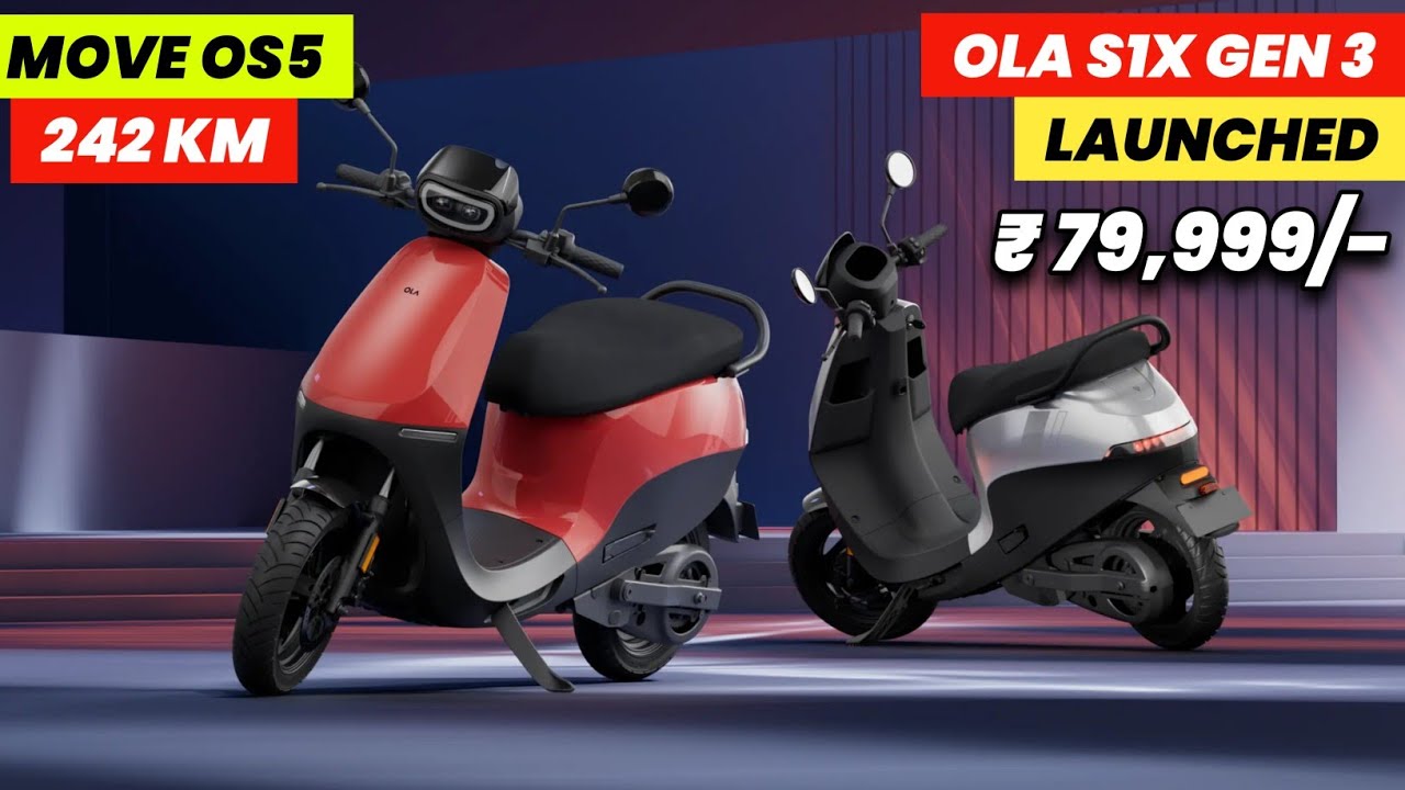 Finally Ola S1X & S1+ Gen 3 Electric Scooter Launched | 242 km Range ...