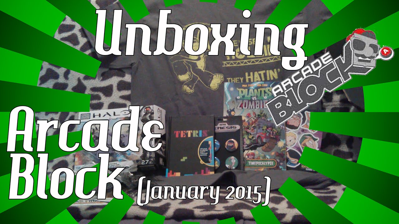 Unboxing Arcade Block January 2015 | PoP - YouTube