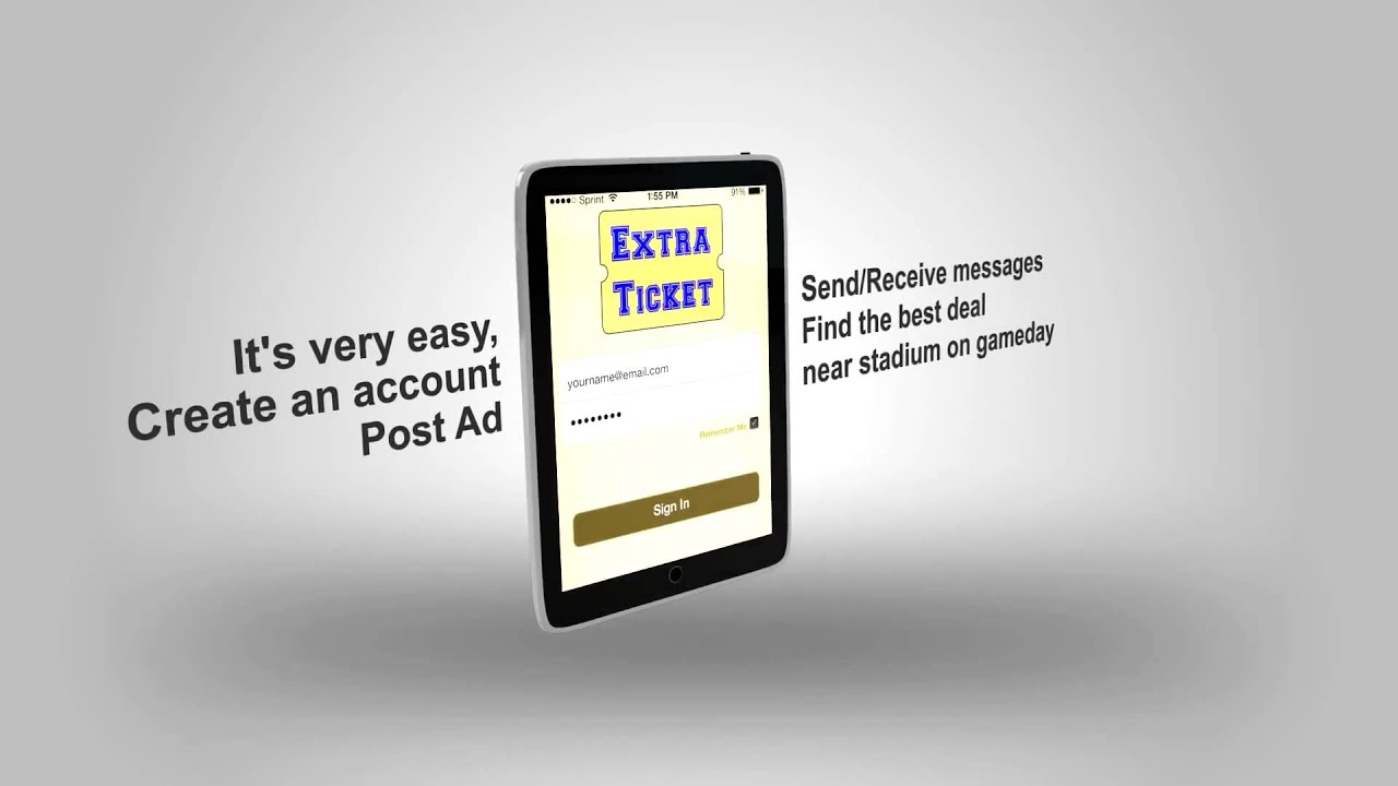 EXTRA TICKET APP - YouTube