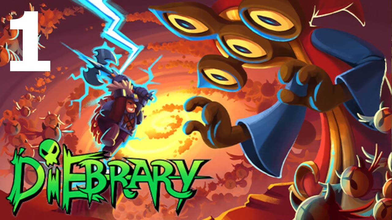 【Diebrary】Fast Paced Arena Roguelike - YouTube