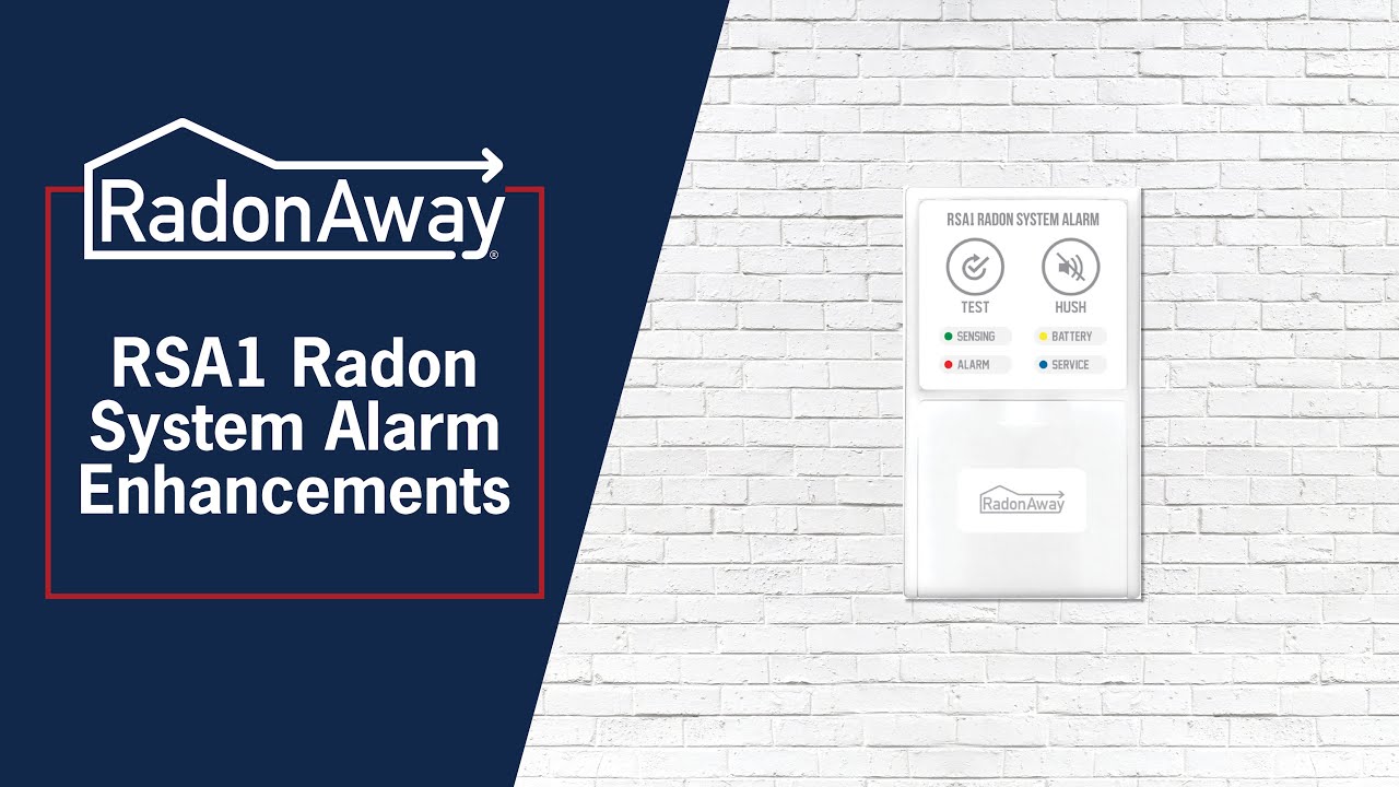 RadonAway RSA1 Radon System Alarm Enhancements - YouTube