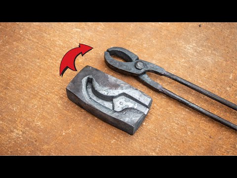 The quickest way to make blacksmith tongs!