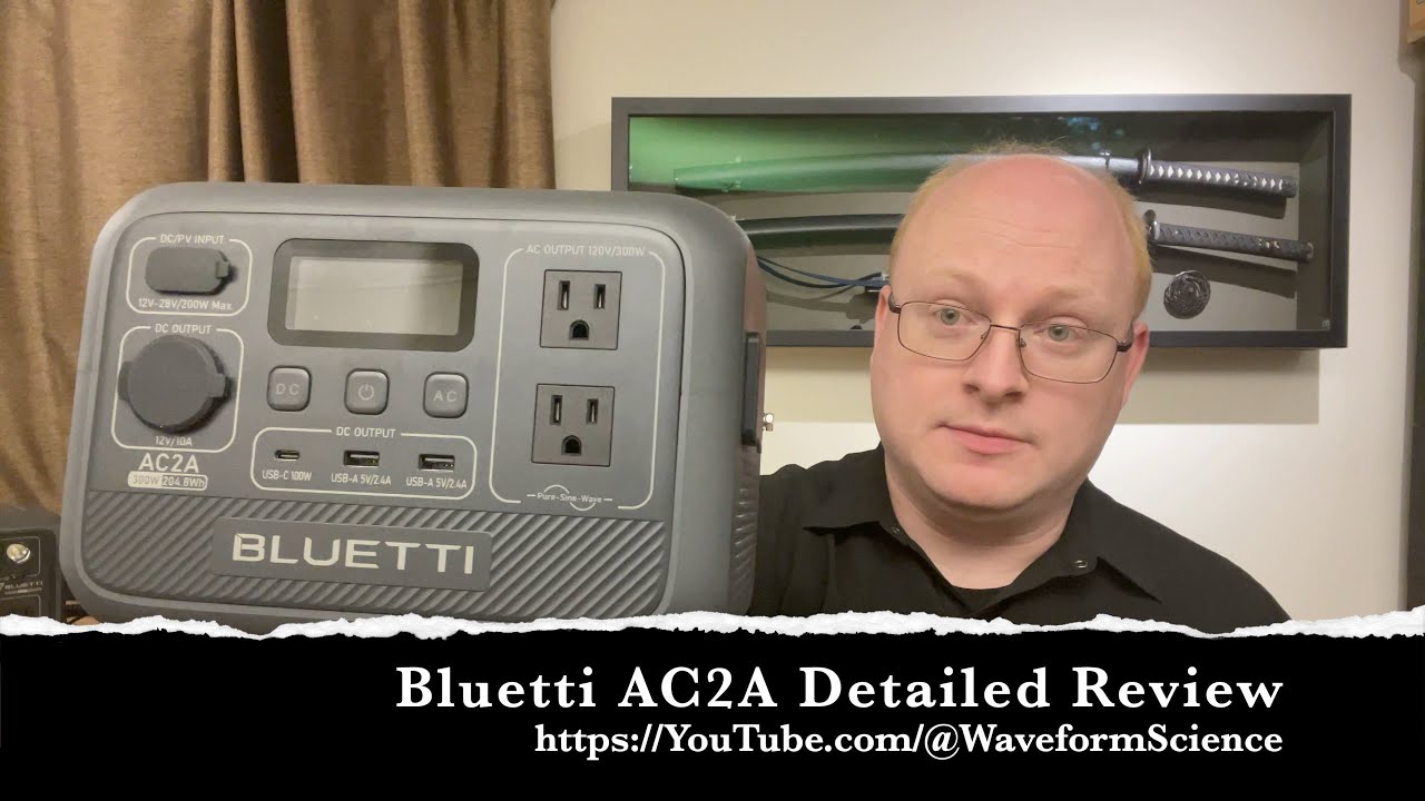 Bluetti AC2A Detailed Review - YouTube