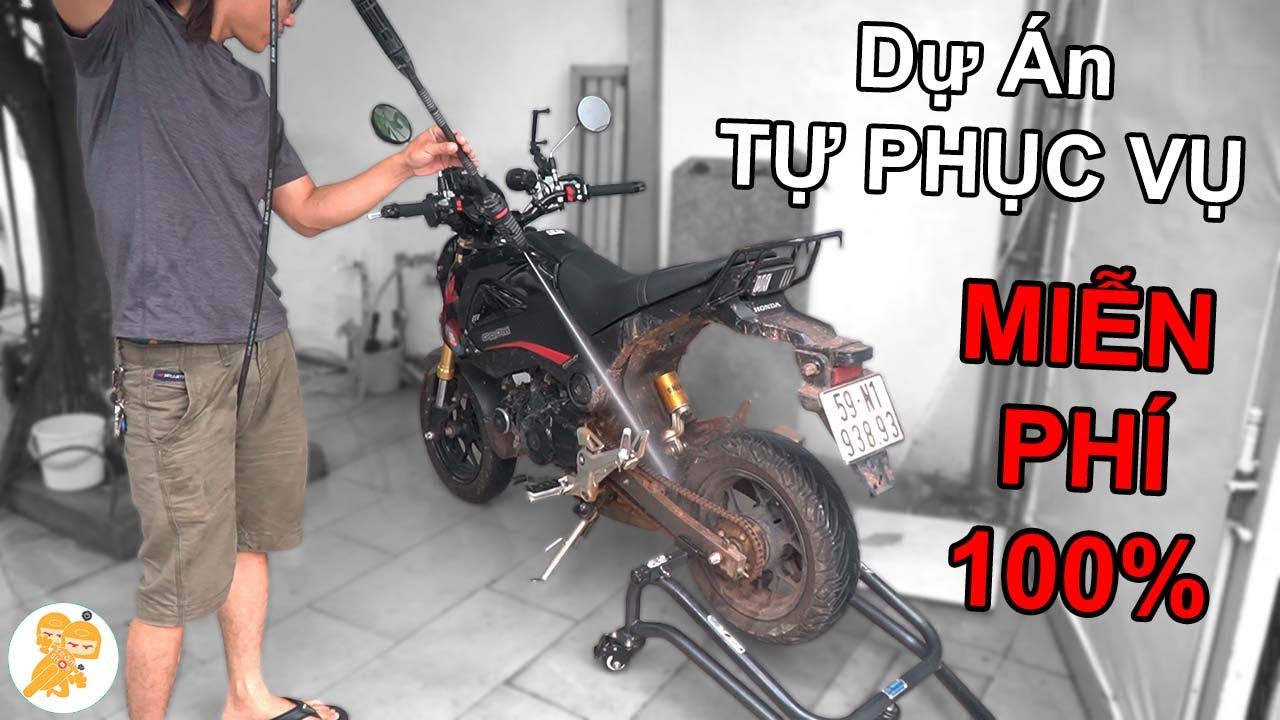 TỰ PHỤC VỤ MIỄN PHÍ 100% Từ Dự Án Vì Những Chuyến Đi - Xe Ôm Shop - YouTube