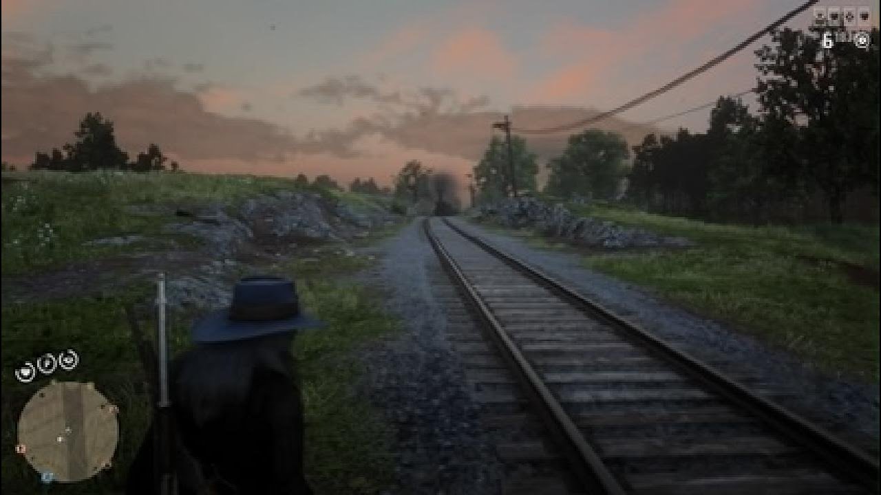 Red Dead Redemption 2 how to catch a train - YouTube