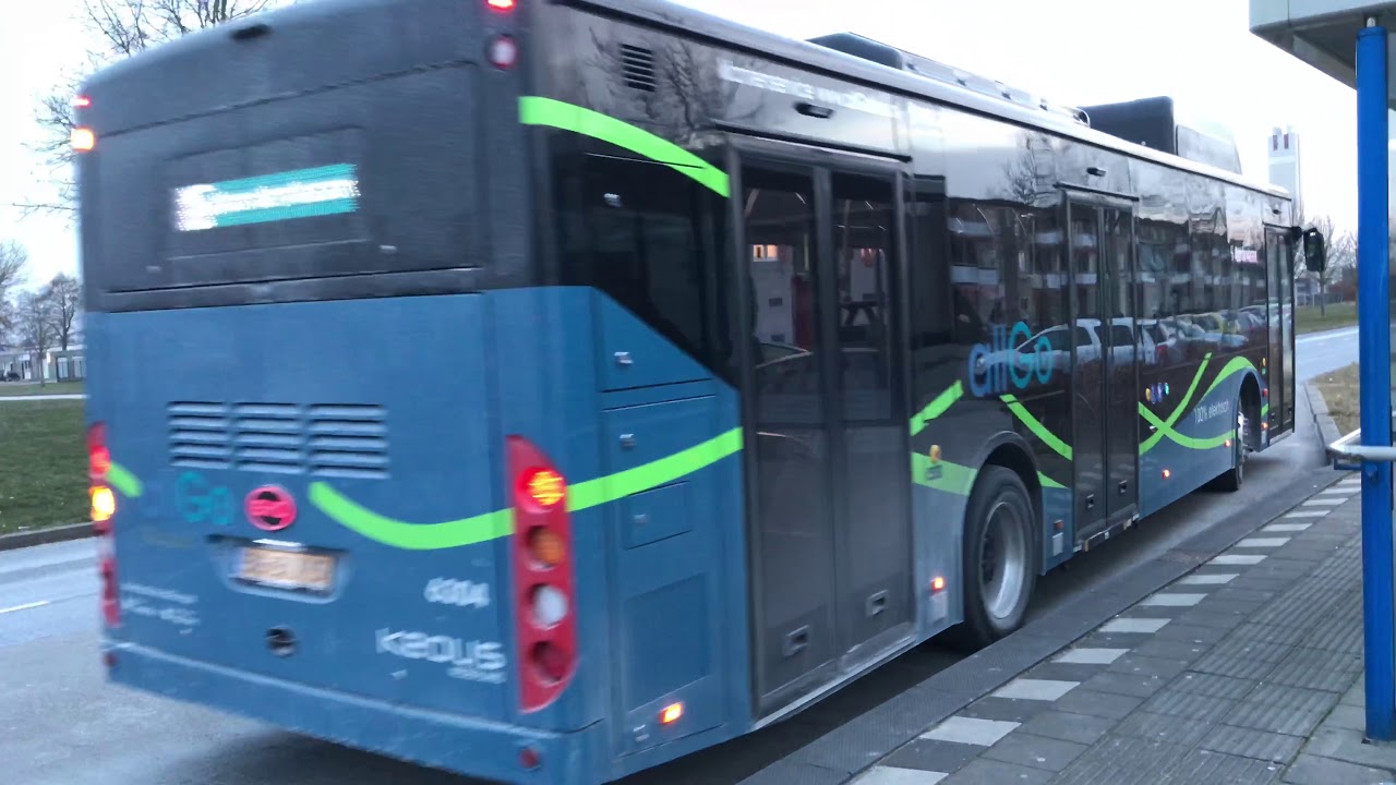 Elektrische bus Keolis Almere - YouTube