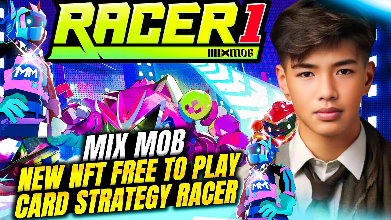 RACER1 MIX MOB NEW NFT FREE TO PLAY | FIRST CARD STRATEGY RACING GAME ...