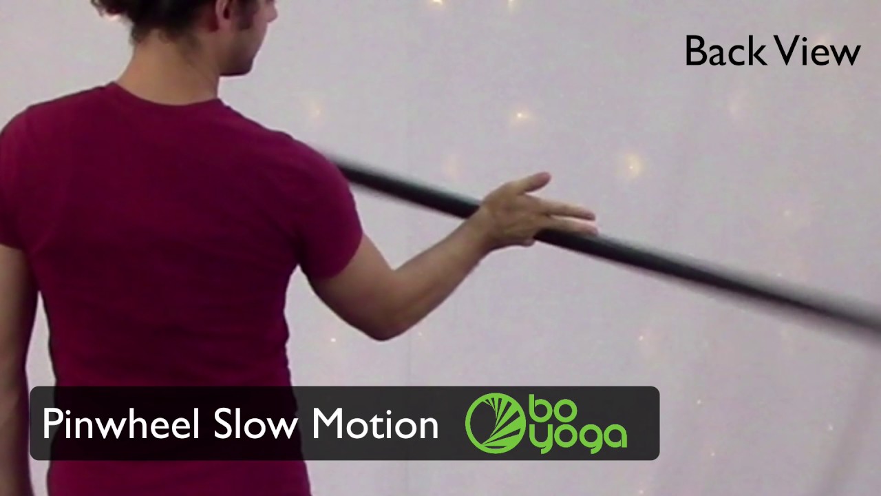 Bo Yoga® Finger Rolls - Pinwheel Slow Motion - YouTube