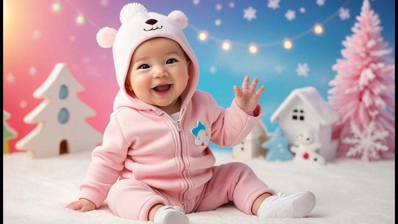 Winter Baby Laugh | Fun Winter Learning Song for Toddlers ...