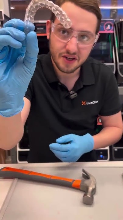 Hammer Time! 3DNA Aligners from LuxCreo - YouTube