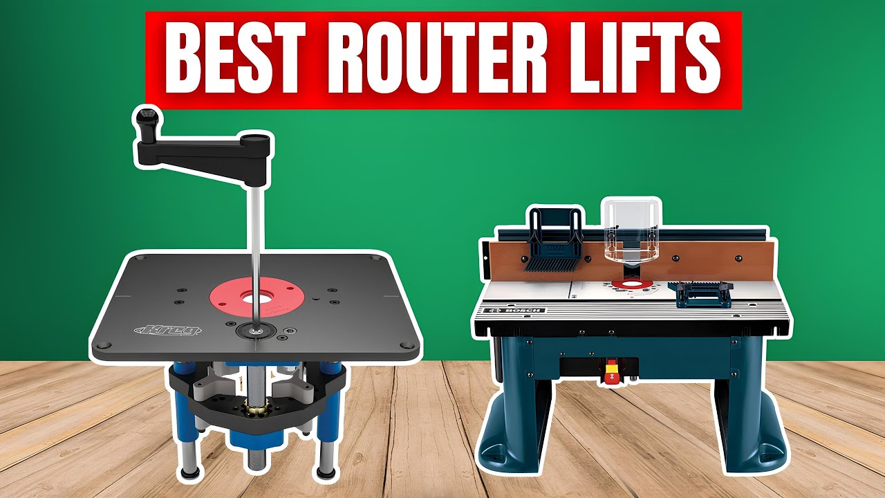 Top 5 Best Router Lifts | Precision for Woodworking - YouTube