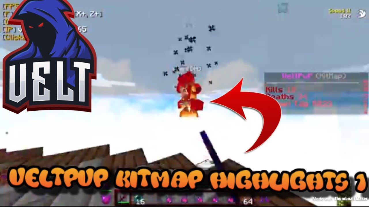 MINECRAFT VELTPVP KITMAP HIGHLIGHTS [1] - YouTube
