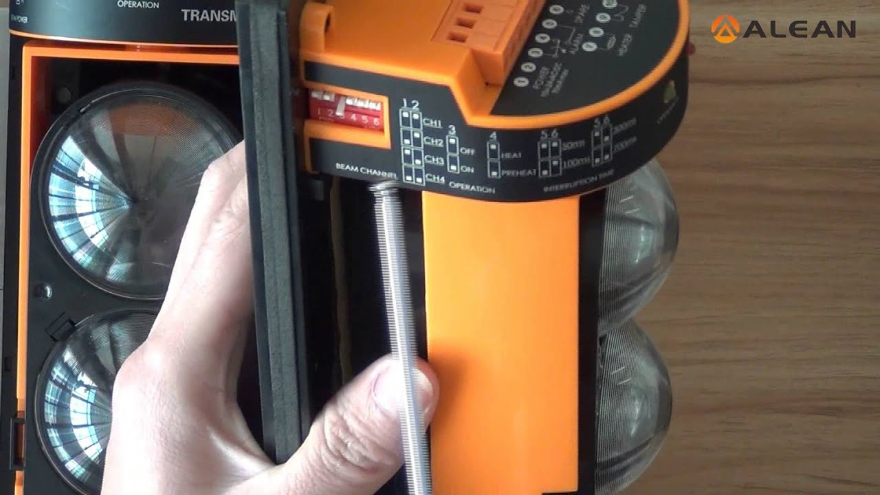 Alean Photoelectric Beam Detector ABE Terminals Introduction Part2 ...